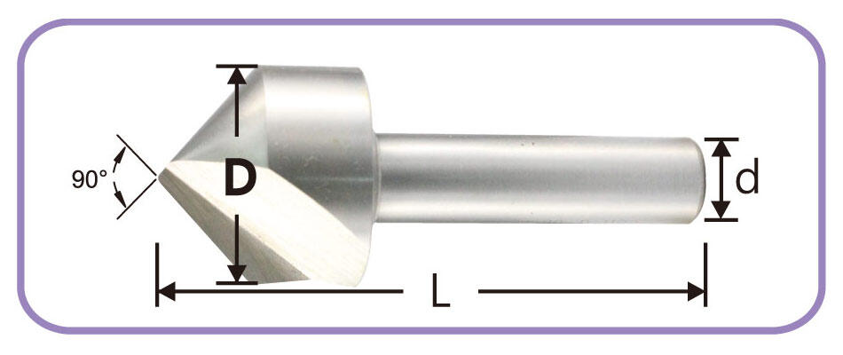 Chamfer Cutters - Chamfer Milling Tools - Tai Jeng