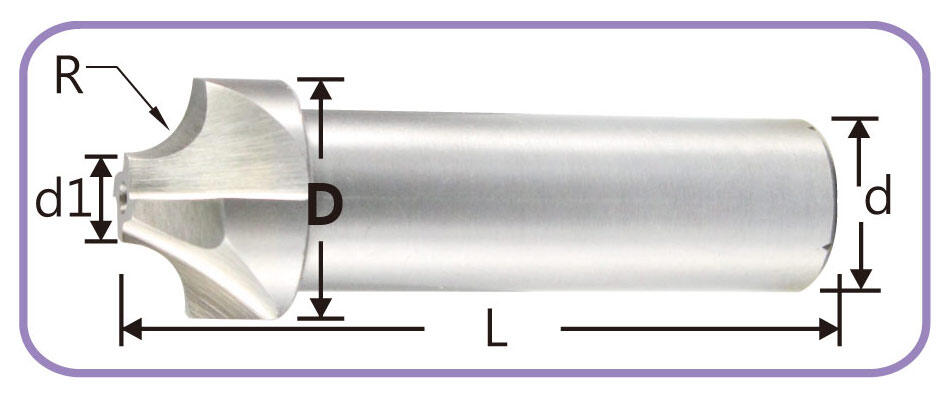 Corner rounding end mills - TAI JENG Machinery Tool Co., Ltd